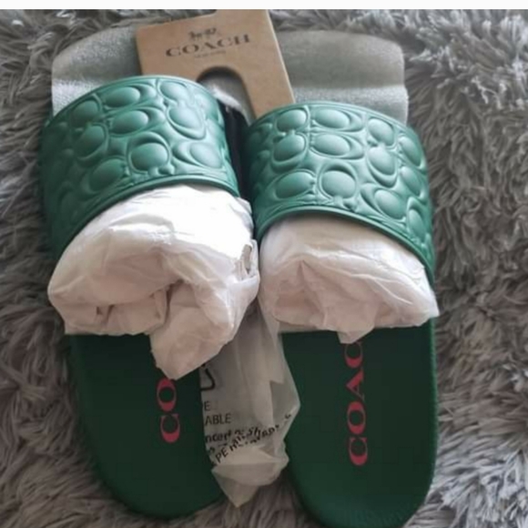 Coach | Shoes | Coach Pool Slides | Poshmark